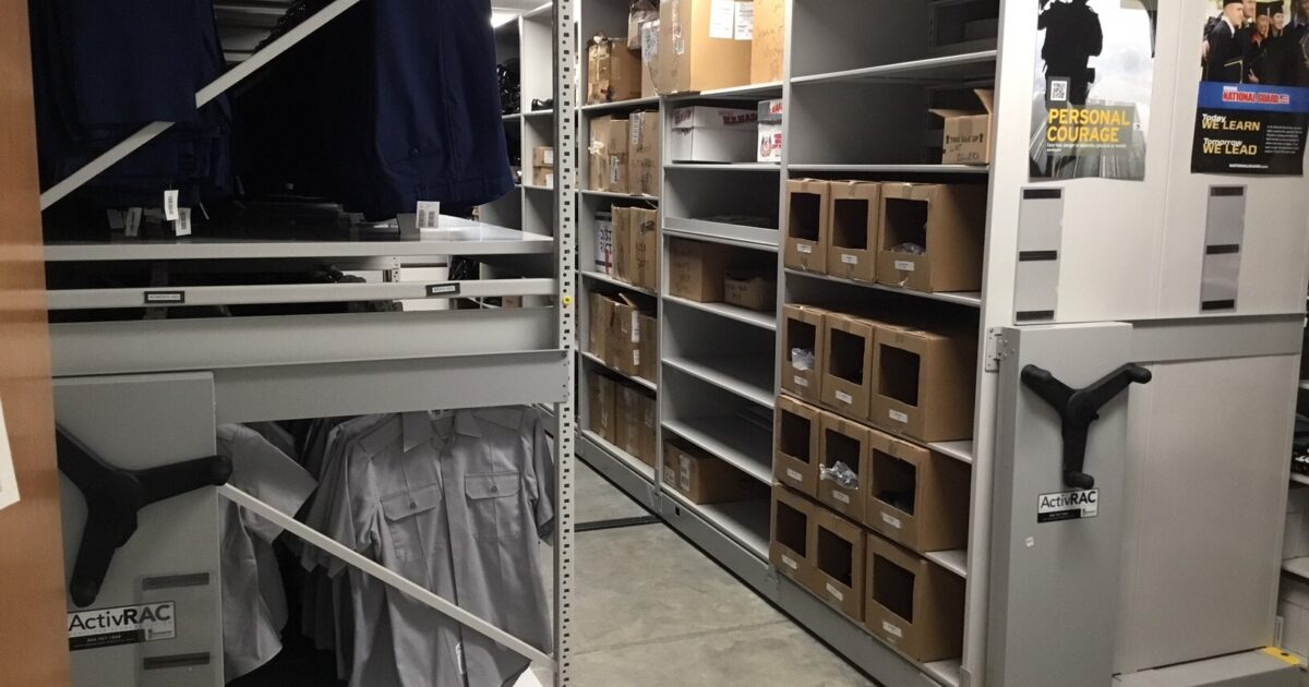 Military Storage on Base | Spacesaver Storage Solutions