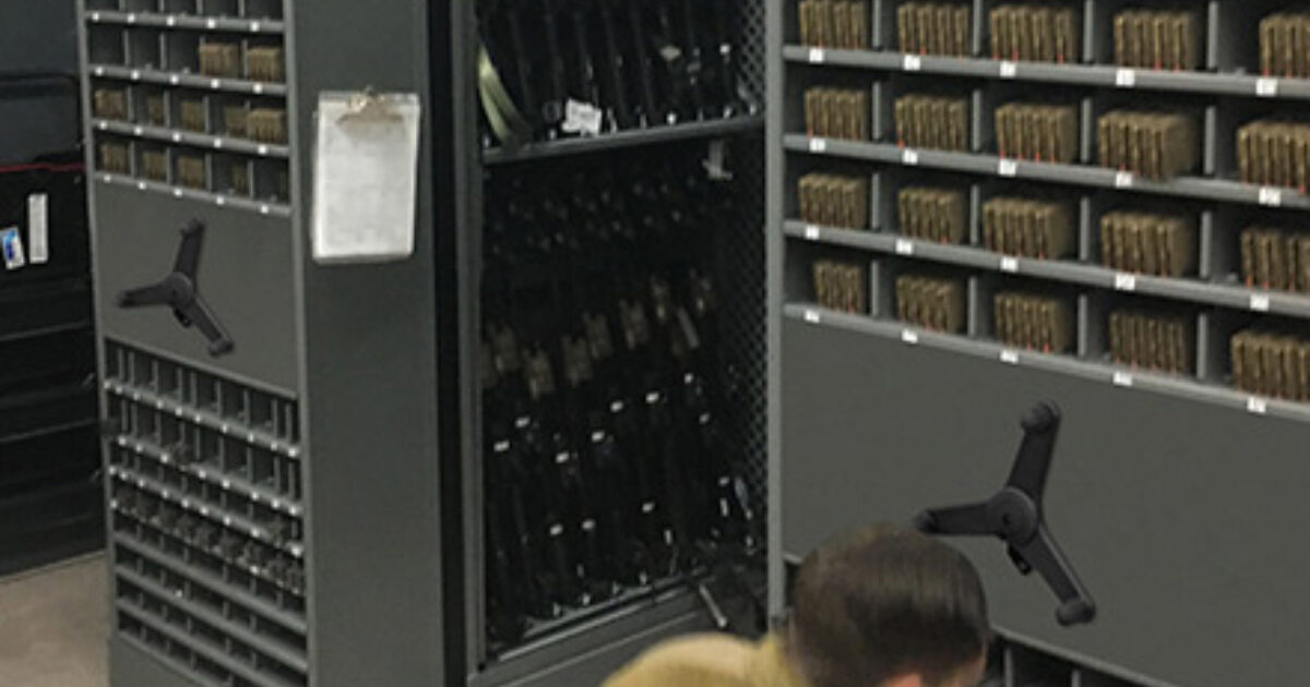Wonderful Armory Storage Solutions | Spacesaver Storage Solutions