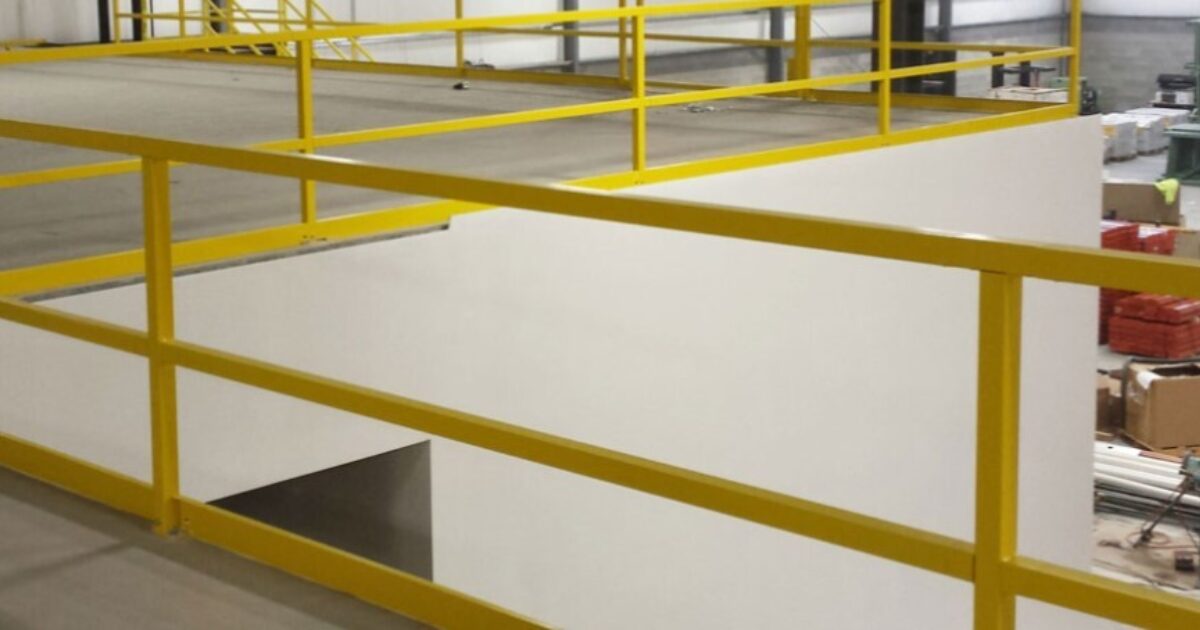 Industrial Guard Rails | Spacesaver Storage Solutions
