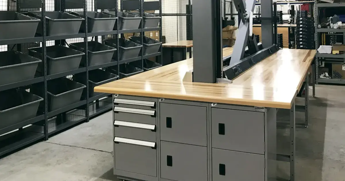Storage Product for Manufacturing | Spacesaver Storage Solutions