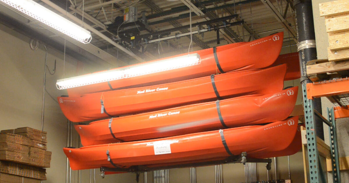 Storage Product for Canoe and Kayak… | Spacesaver Storage Solutions