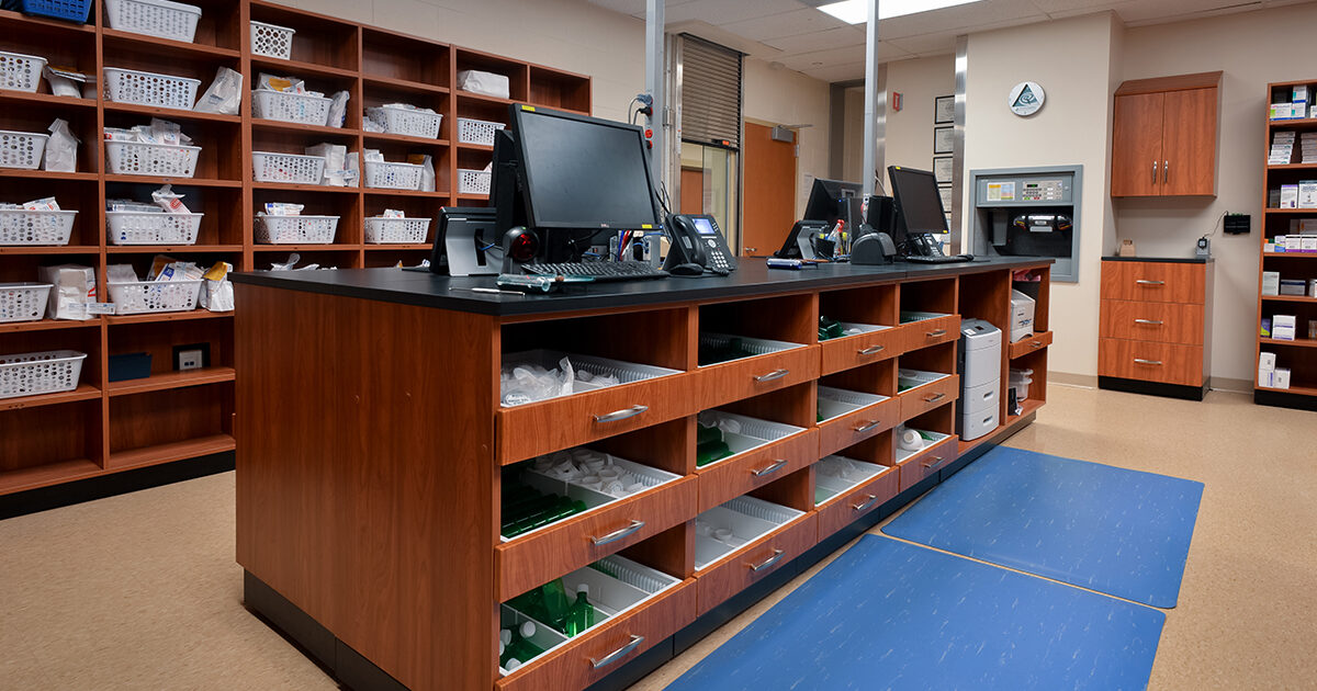 Storage Product for Pharmacy Furniture | Spacesaver Storage Solutions