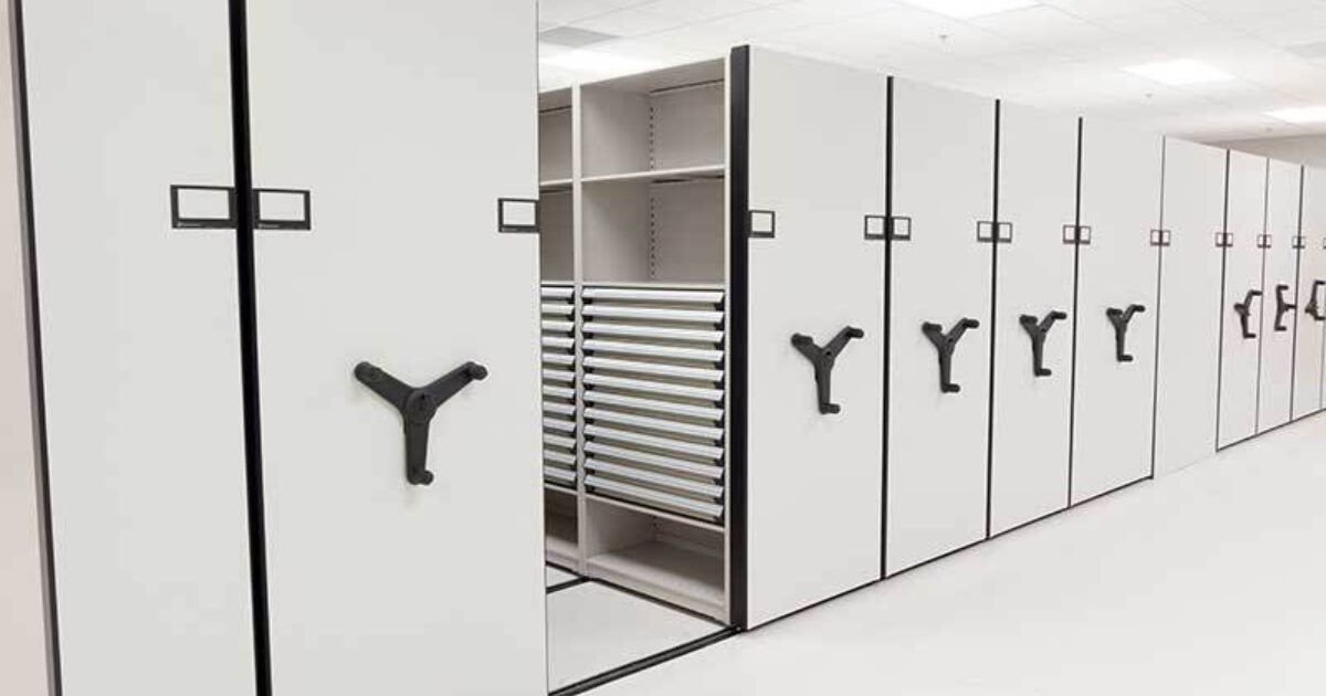 Storage Product for Low Profile… | Spacesaver Storage Solutions