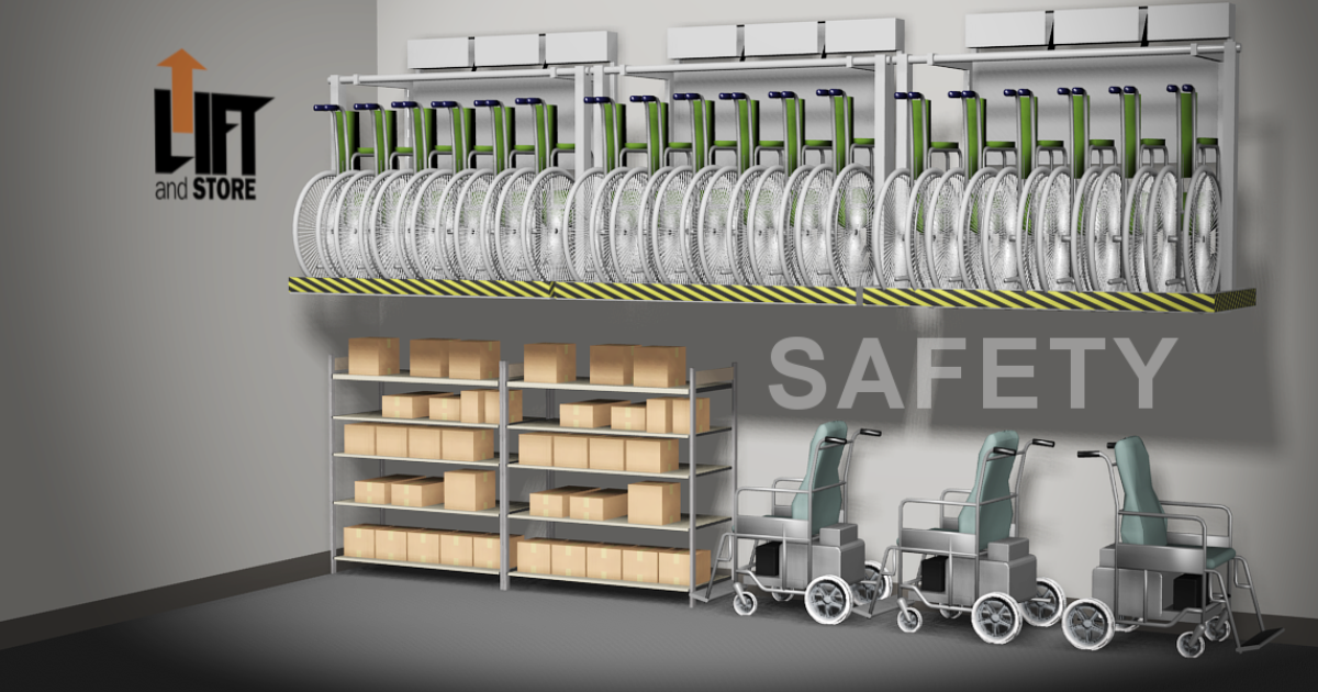 Wheelchair Storage Systems |… | Spacesaver Storage Solutions