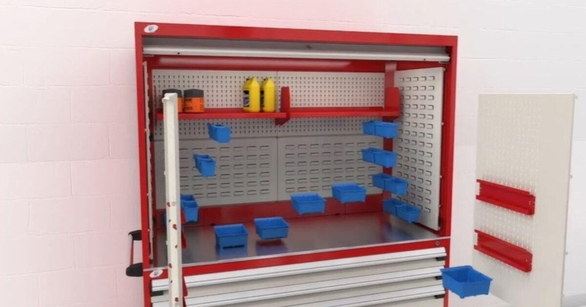 TekZone Workstation Hutches | Rousseau | Spacesaver Storage Solutions