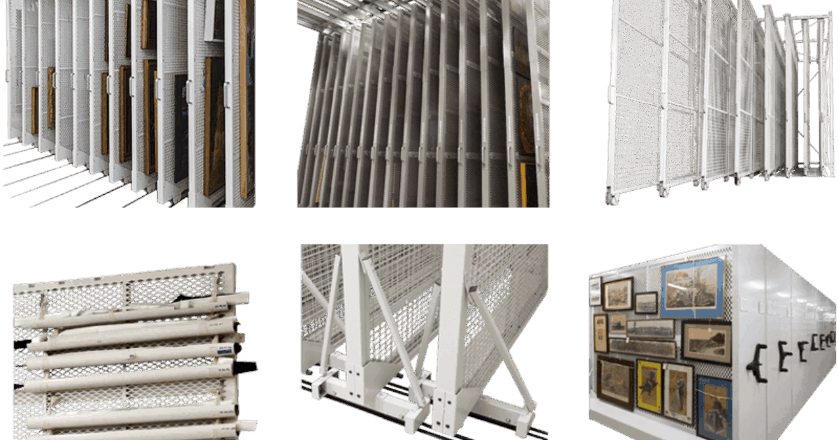 Storage Product for Art Racks | Spacesaver Storage Solutions