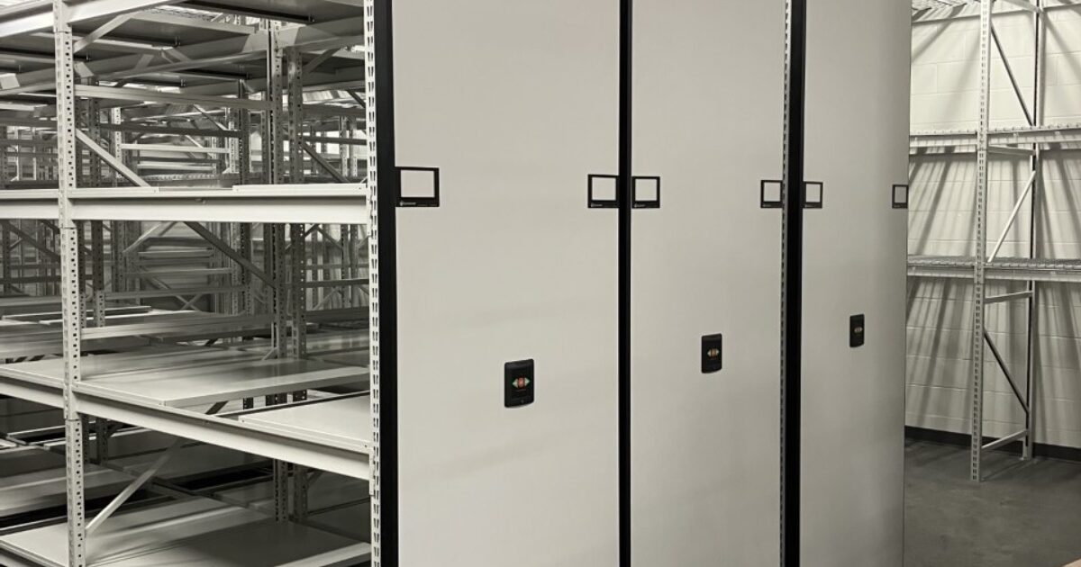 Storage Needs at an Energy Company | Spacesaver Storage Solutions